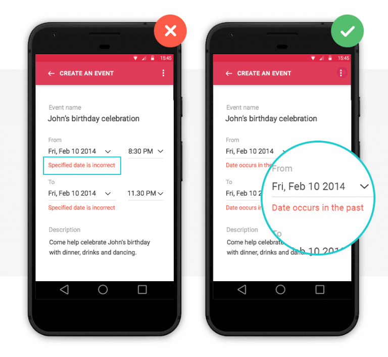 Free Downloadable Error Message Example For Your UI Design Justinmind