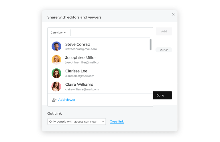 Share Justinmind prototypes & wireframes in one click