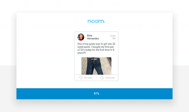 UX case study of Noom app: How UX gamifies weightloss - Justinmind