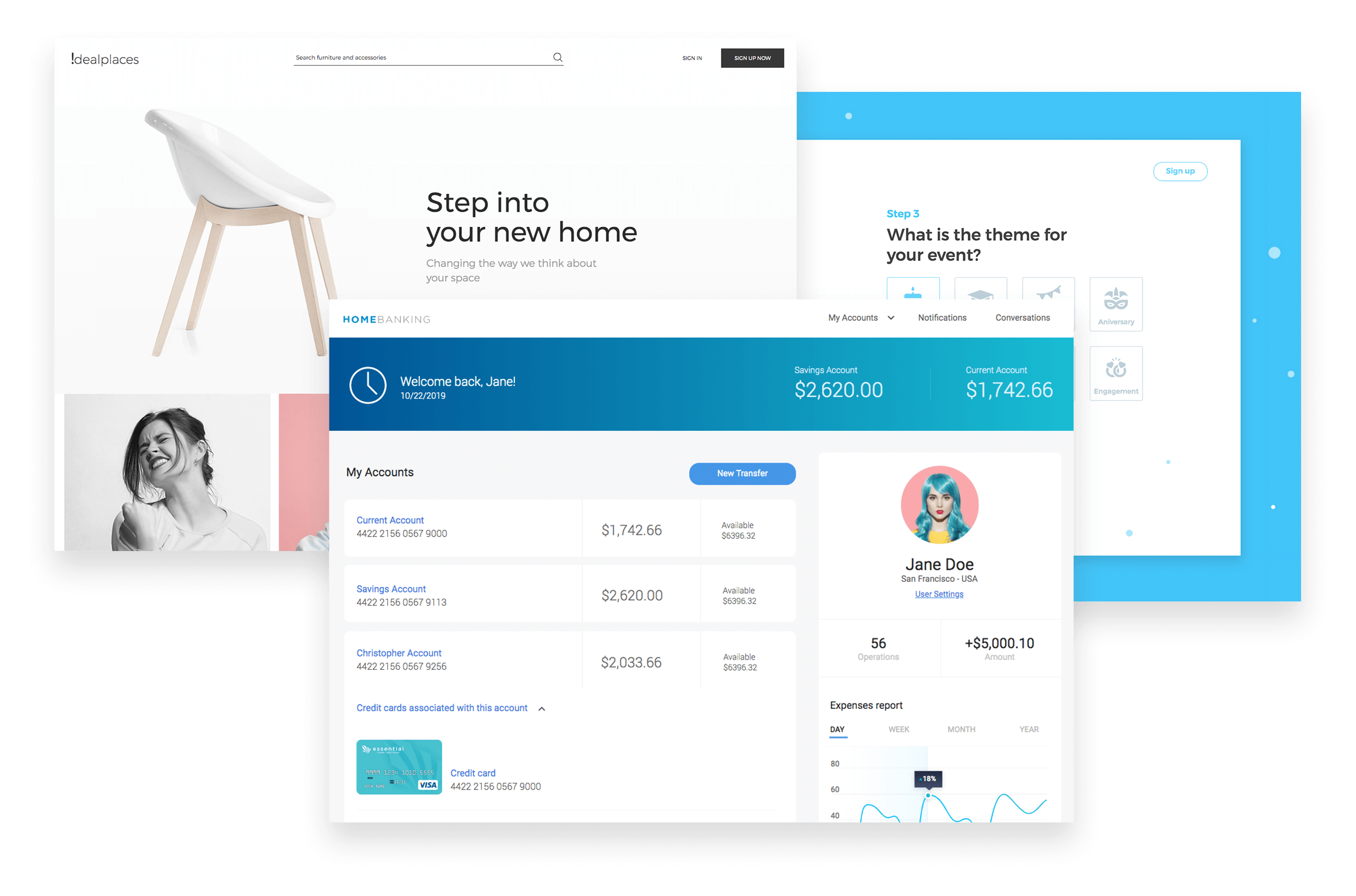 Website wireframe tools - blueskydelta