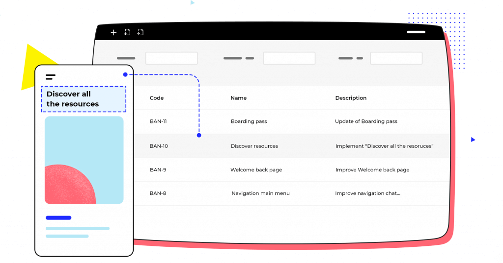 Verwalten von UI- und Funktionsanforderungen für Softwareprojekte