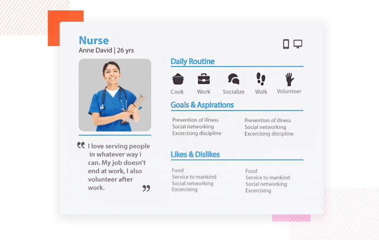 30 examples of great user persona templates - Justinmind