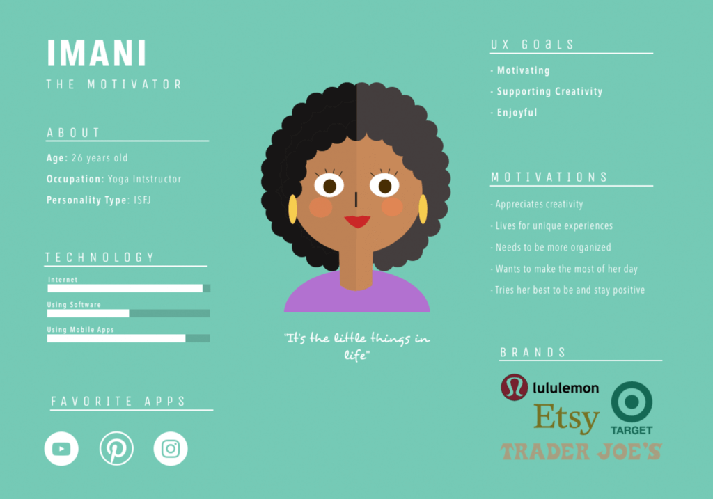 30 examples of great user persona templates - Justinmind