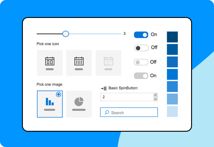 Free Interactive UI Components To Design Web And Mobile Apps