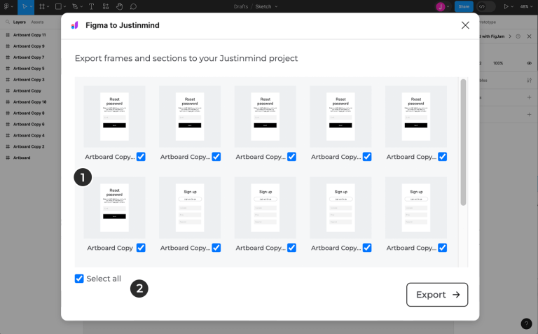 Prototyping with Justinmind and Figma